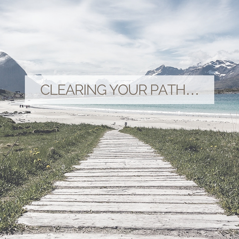 clearing your path... - Leah Goard